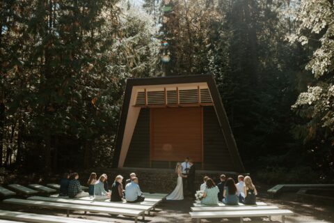 Avalanche Amphitheater Wedding + Family Hangs! - Destinie Fouche