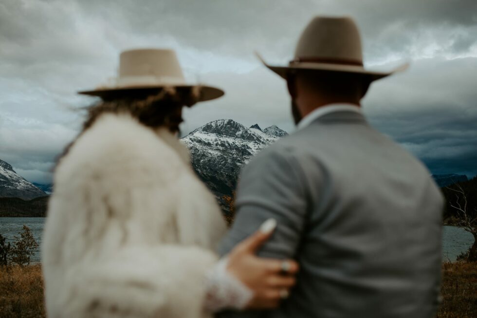 Apgar Amphitheater Wedding in Glacier National Park - Destinie Fouche